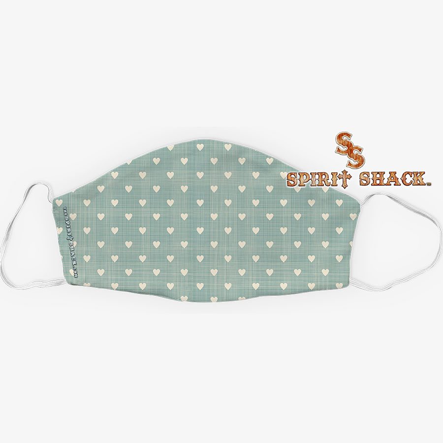Hearts ~ Face Cover Mask | Spirit Shack Oklahoma