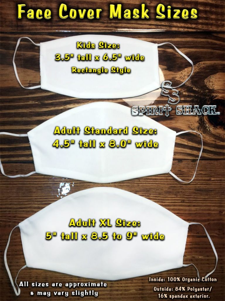 Central High Bronchos ~ Face Cover Mask | Spirit Shack Oklahoma