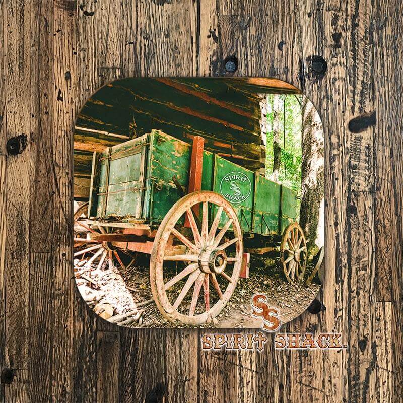 Western Wagon ~ MDF Coaster | Spirit Shack Oklahoma