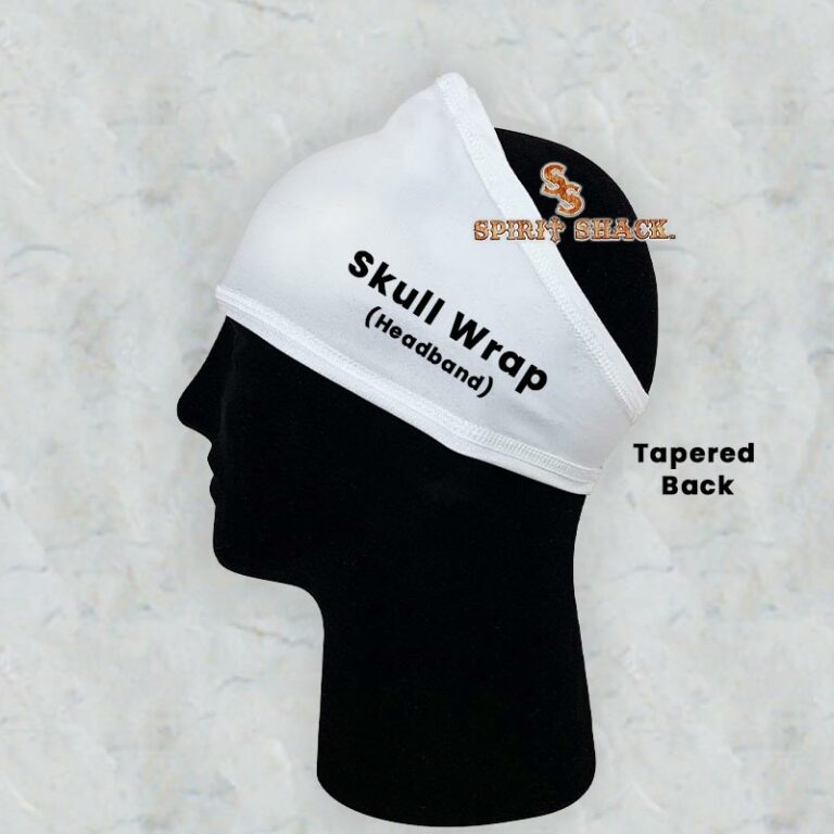 (Your Custom Graphics) ~ Skull Wrap Headband | Spirit Shack Oklahoma