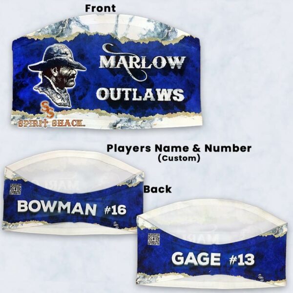 Marlow Outlaws (Outlaw Head) License Plate | Spirit Shack Oklahoma